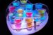 Heart LED light shot glass holder - Chinese factory wholesale